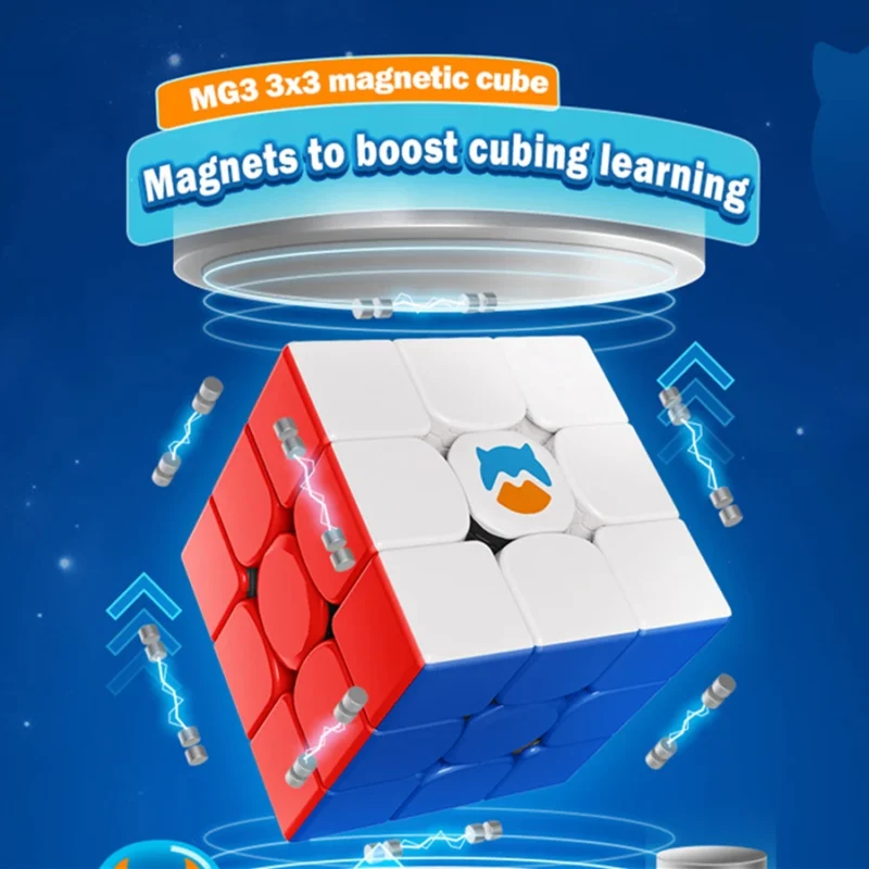 GAN MG356 M 3X3X3 Monster Go Rubik’s Cube Magnetic Cube – CHERRINO